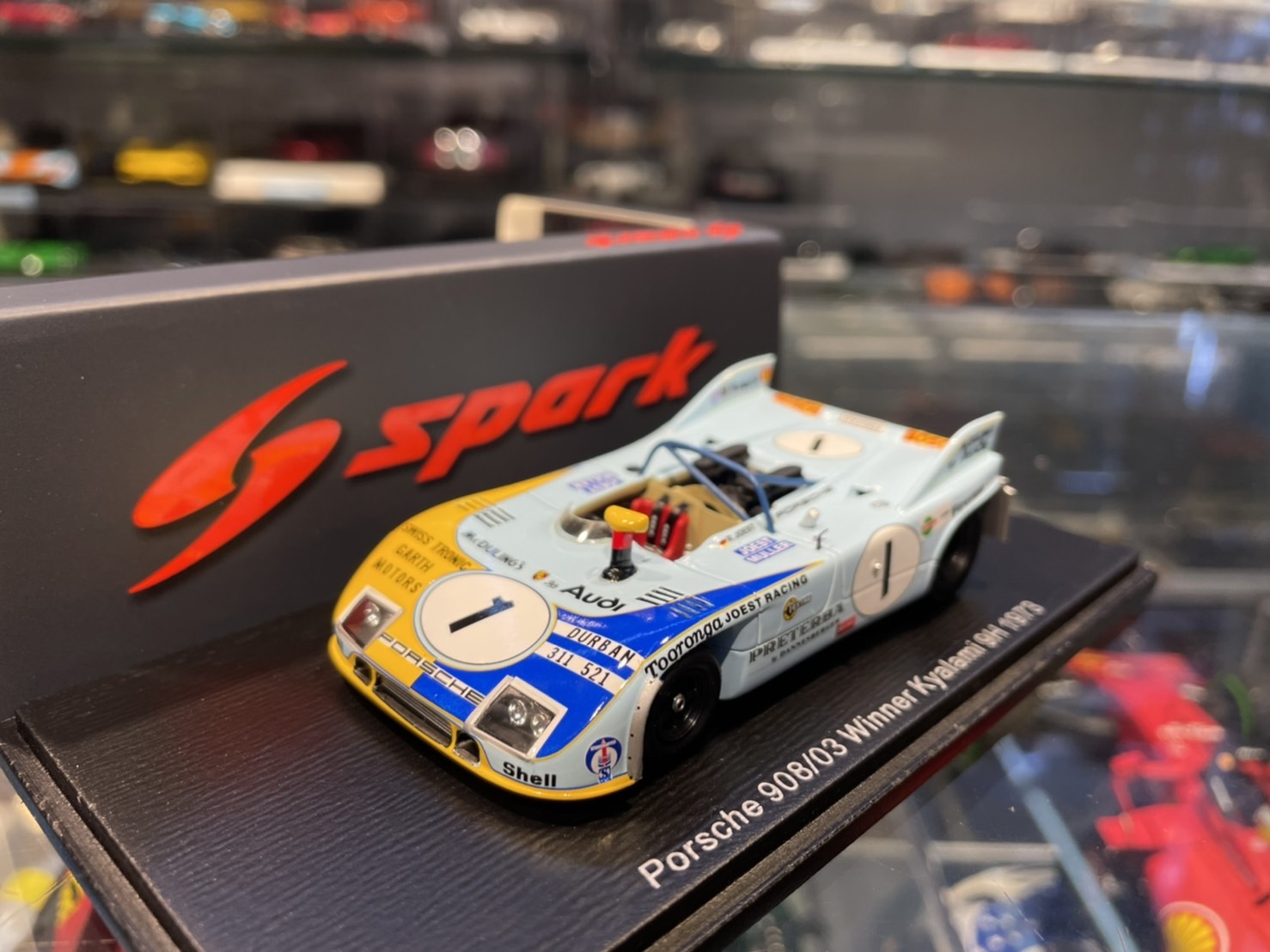 Spark Porsche 908/03 #1 Winner Kyalami 9H S2339 1/43