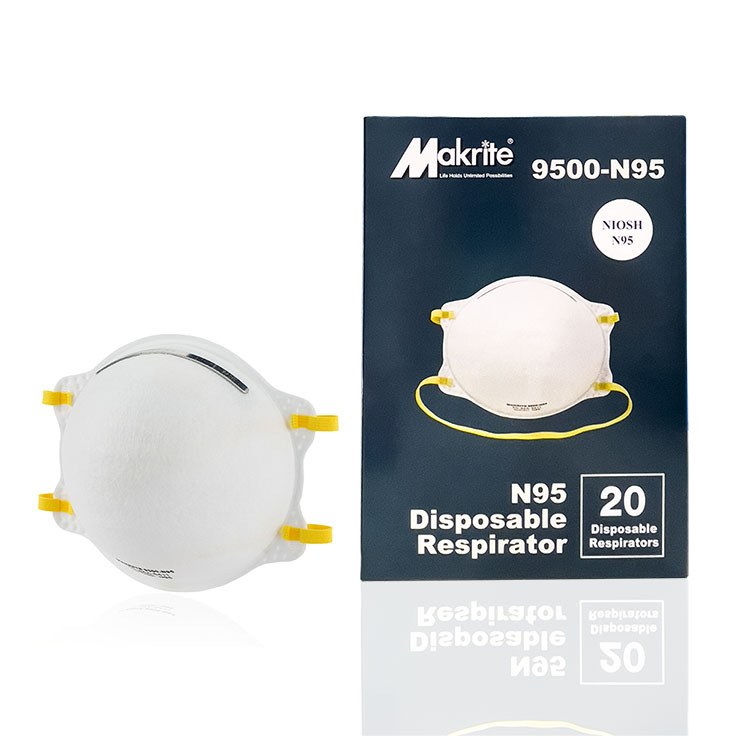 【凈舒式】9500-N95 NIOSH FDA 認證醫療等級 N95 頭戴式碗狀口罩