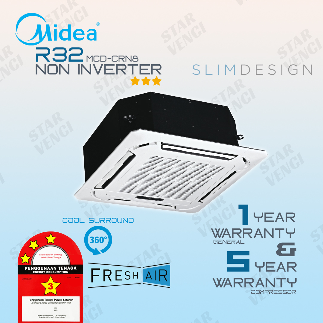 Midea Four-Way Cassette MCD-CRN1 Midea Four-Way Cassette MCD-CRN1