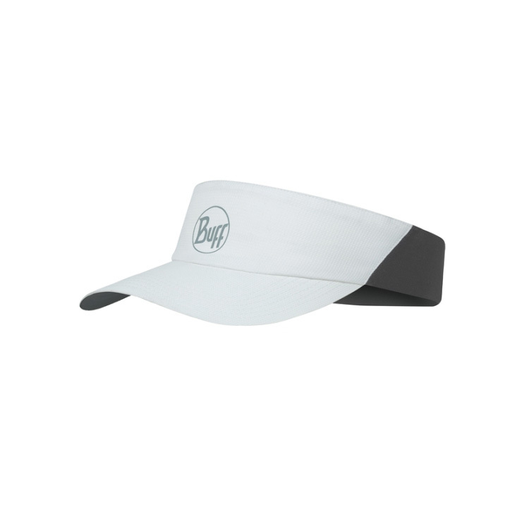 RUN｜BUFF GO VISOR - SOLID WHITE 跑步帽