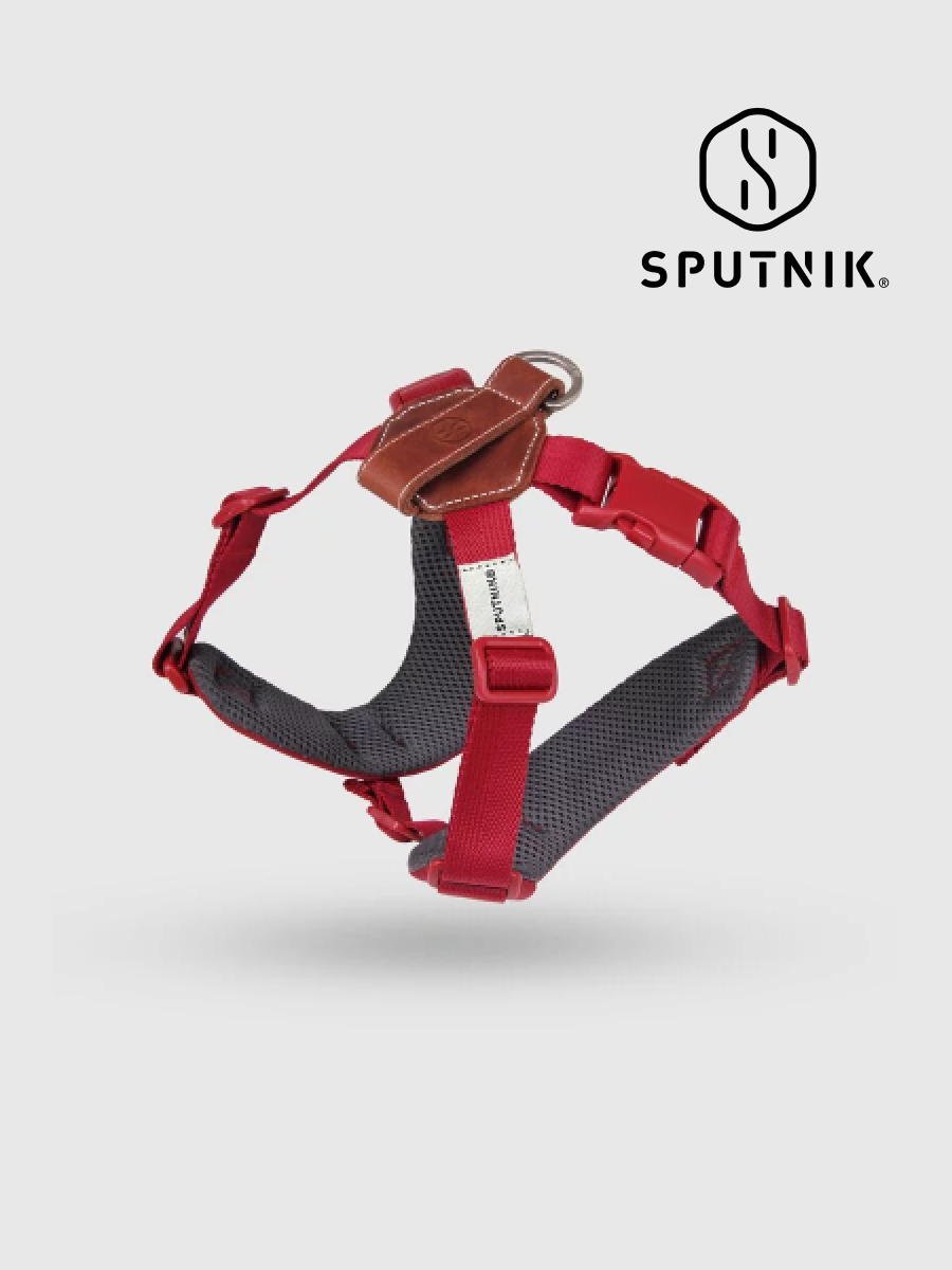 【SPUTNIK】EXPLORE 寵物胸背帶｜紅
