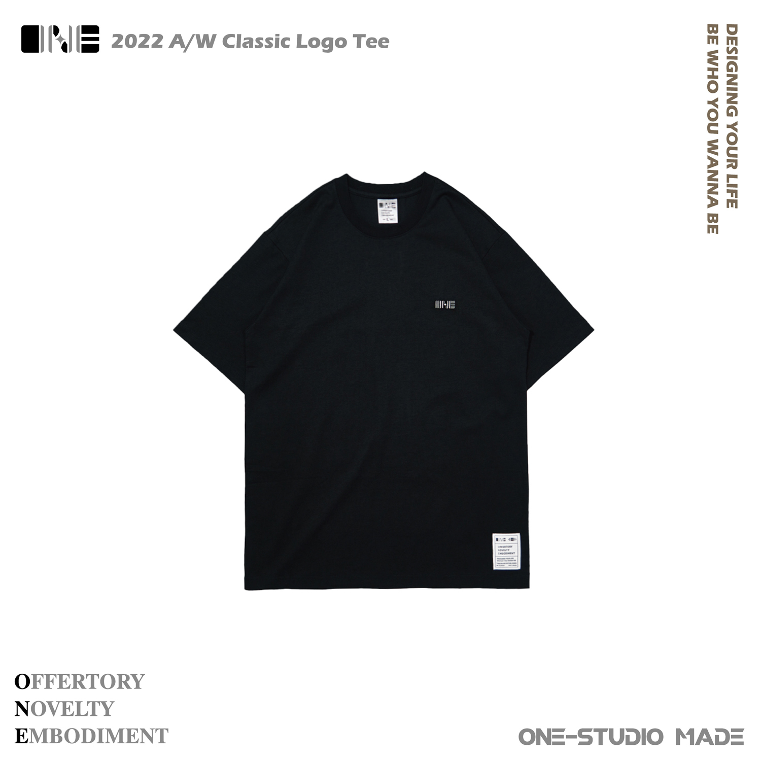 Classic Logo Tee - Black