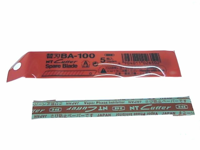 [日本製] NT 細界刀片 BA-100 5片/包