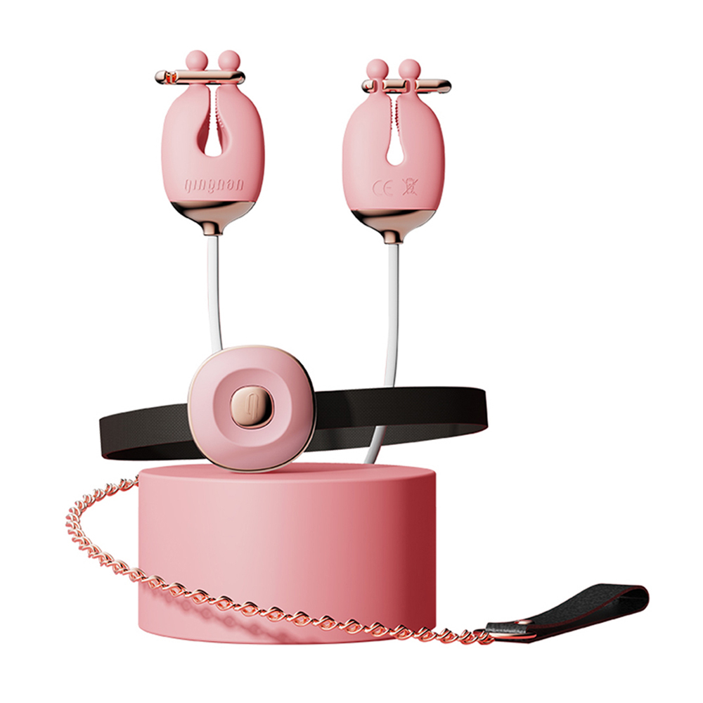 Dr.情趣™ ️【輕喃 qingnan｜#2震動乳房按摩器套組】震動乳夾