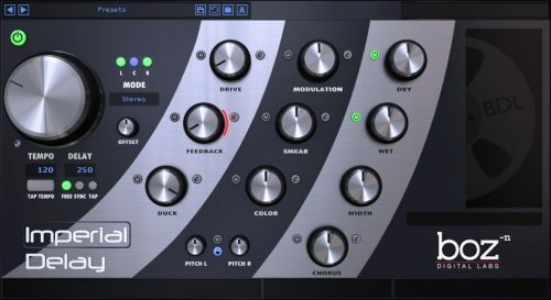 Boz Digital Labs Imperial Delay 效果器Plug-in (序號下載版)