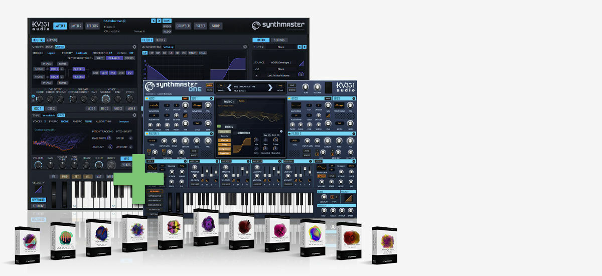 KV331 Audio SynthMaster Everything Bundle 音源Plugin套組