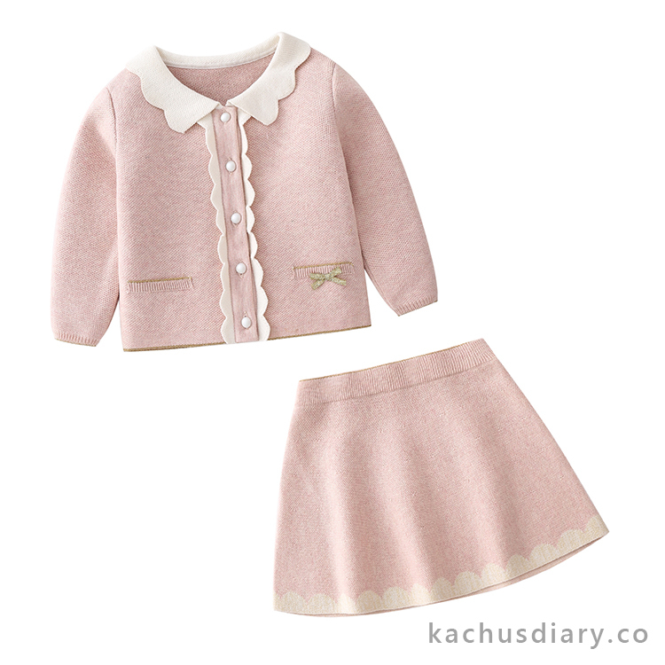 Girl pink chic set
