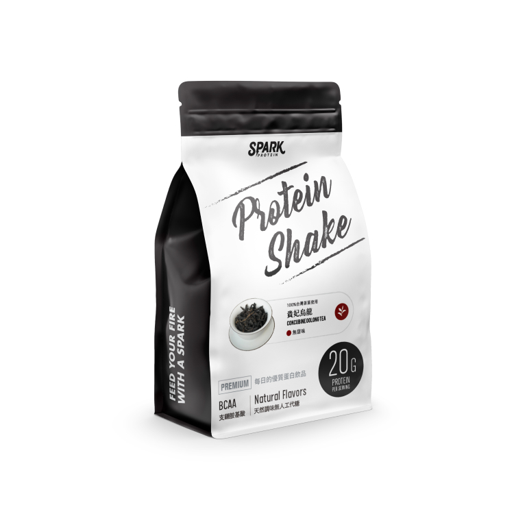 Spark Shake 高纖優蛋白飲_貴妃烏龍（1kg袋）｜乳清蛋白推薦 無添加人工代糖｜Spark P...