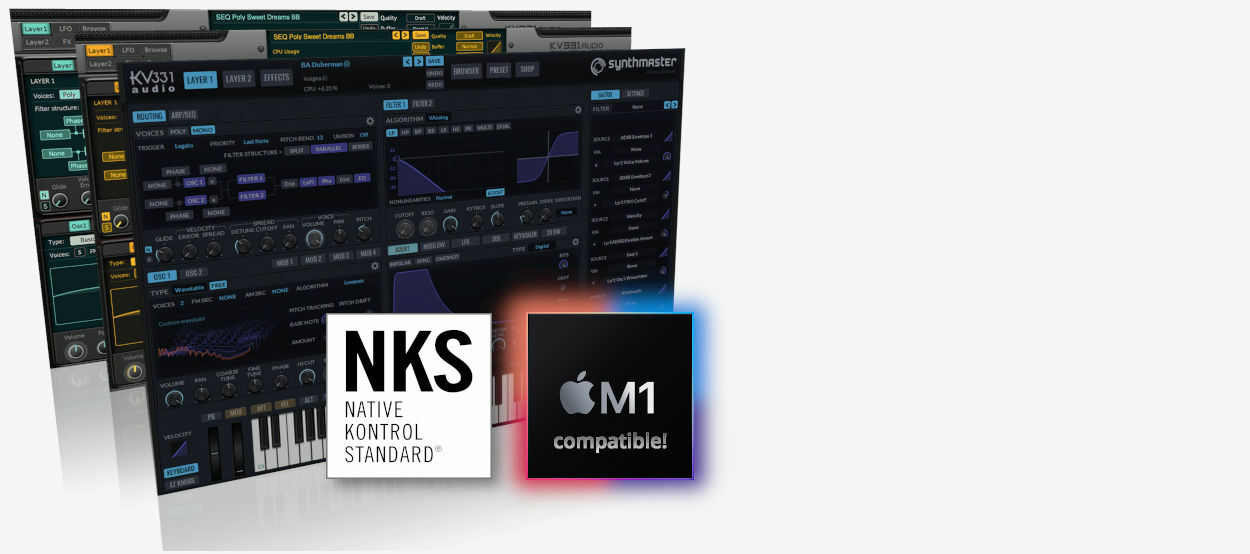 KV331 Audio SynthMaster 2 音源Plugin