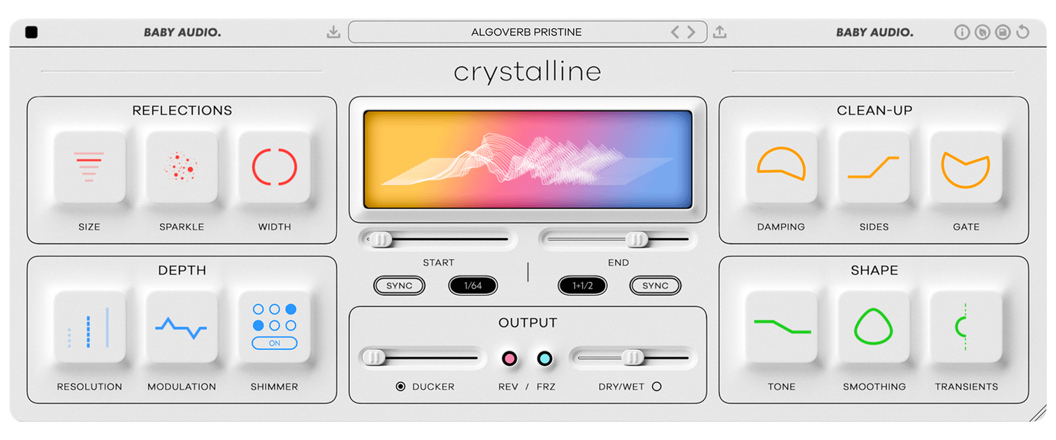 Baby Audio Crystalline Reverb 效果器Plugin (序號下載版)