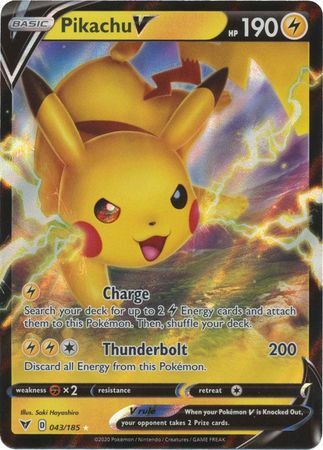 S4 043/185 Pikachu V