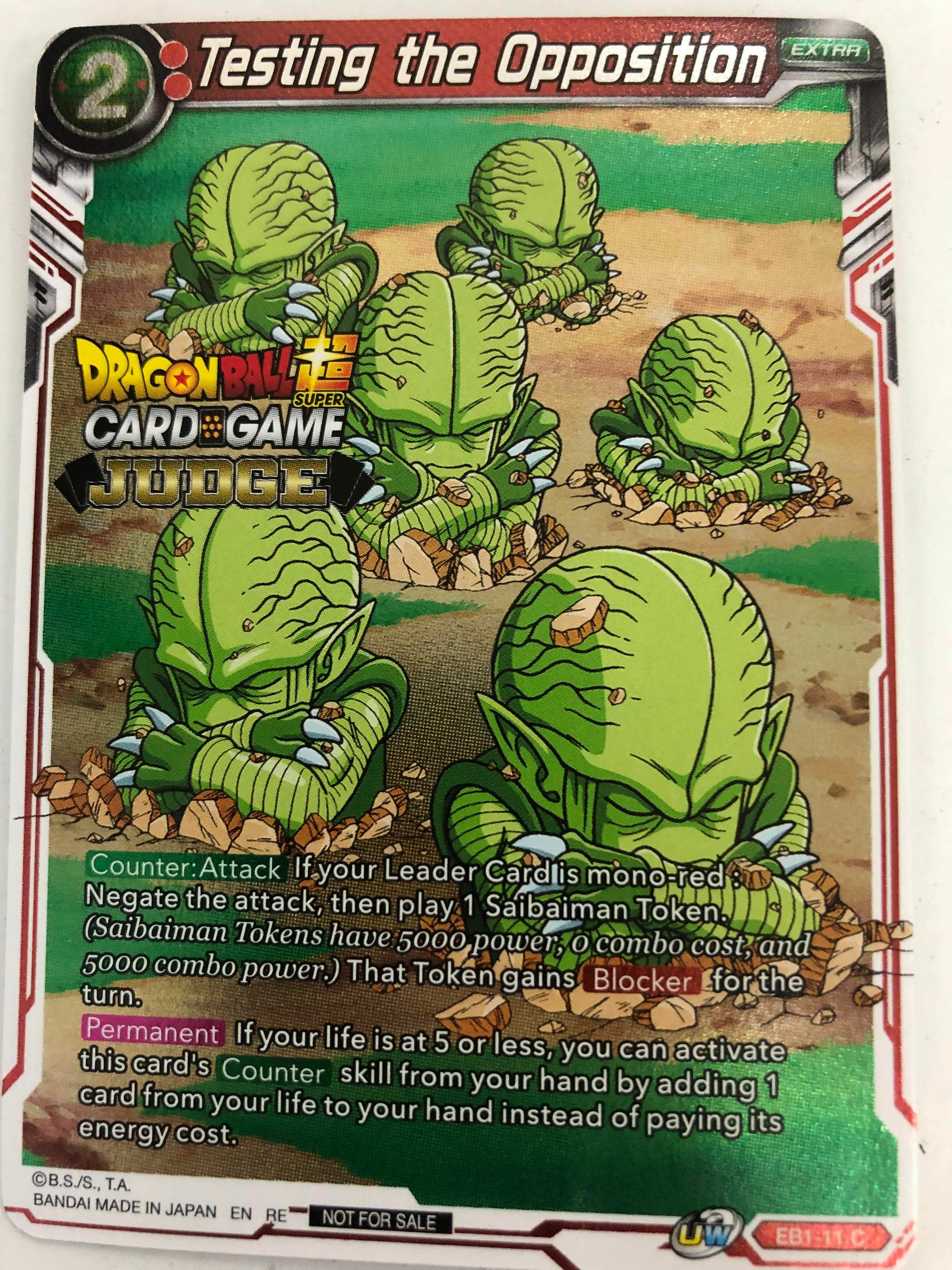 (Judge Promo) EB1-11 Testing the Opposition