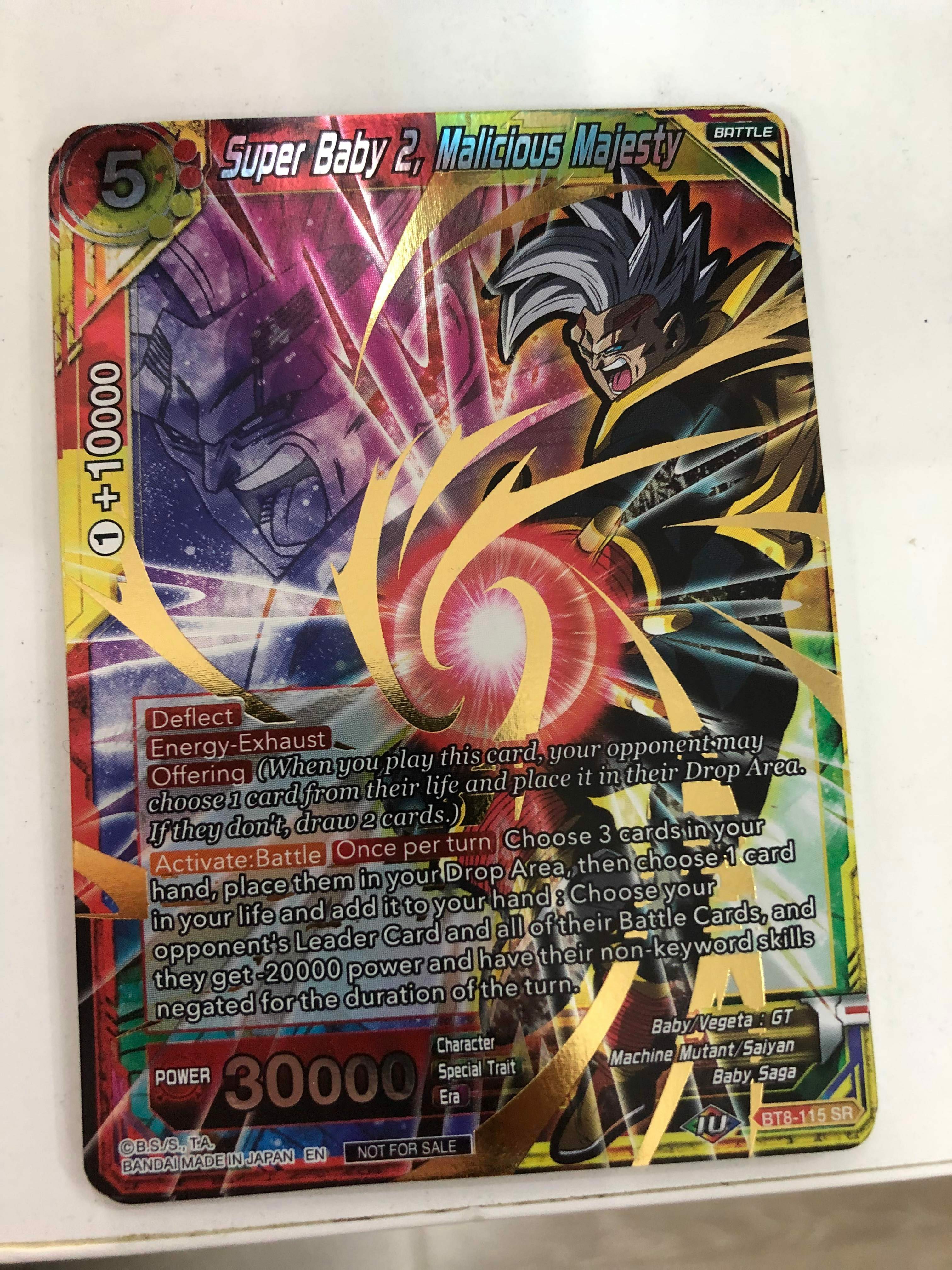 (Event Pack 05) BT8-115 Super Baby 2, Malicious Majesty