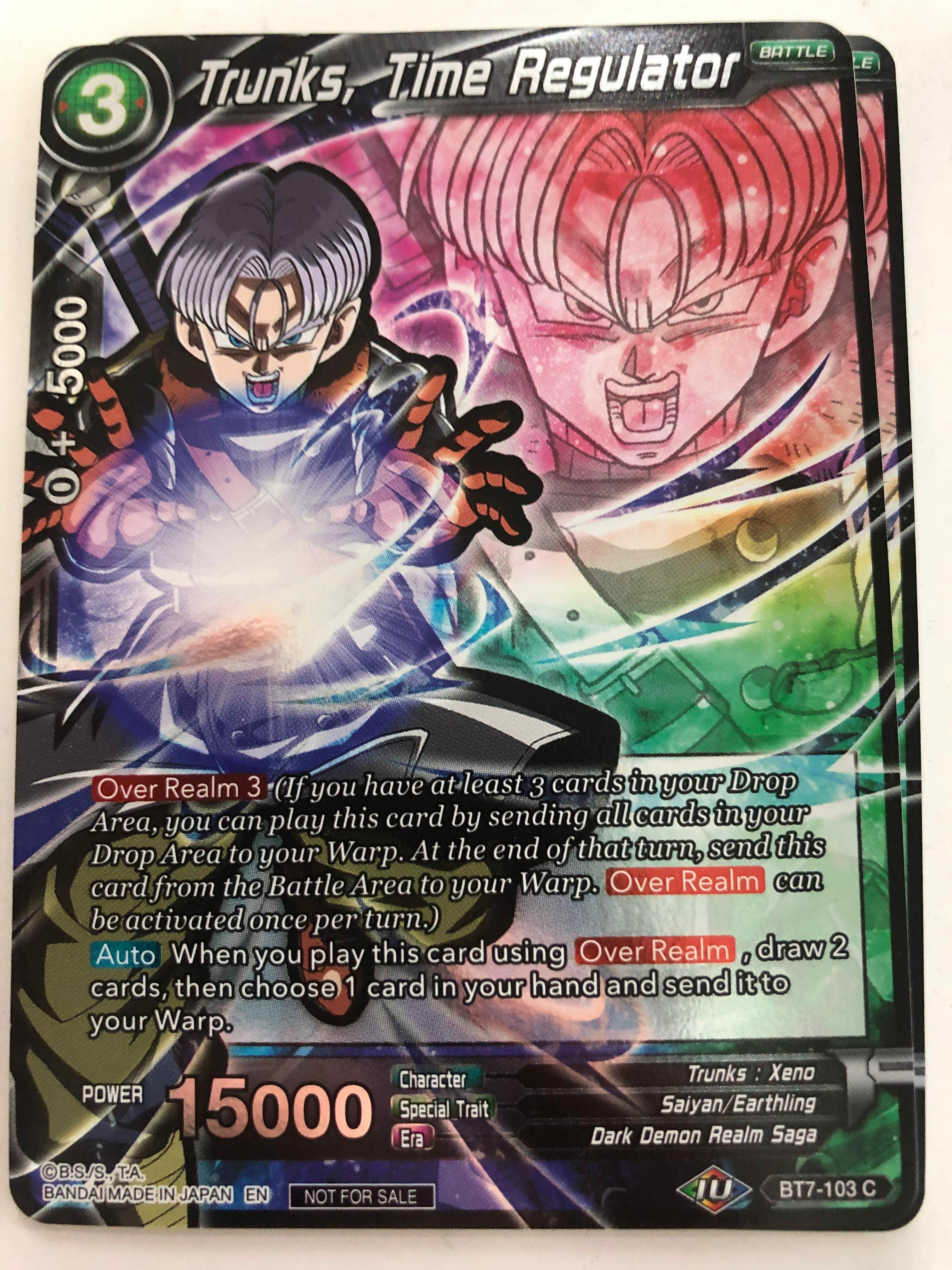 (Event Pack 05)BT7-103 Trunks, Time Regulator