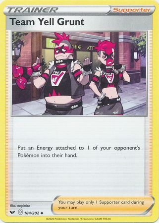 S1 184/202 Team Yell Grunt
