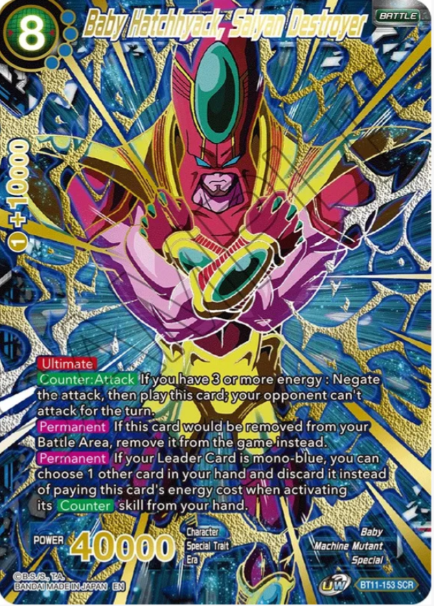 Baby Hatchhyack, Saiyan Destroyer (SCR) - 5th Anniversa