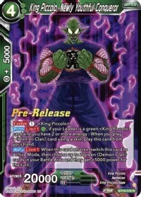 King Piccolo, Newly Youthful Conqueror - Dawn of the Z-