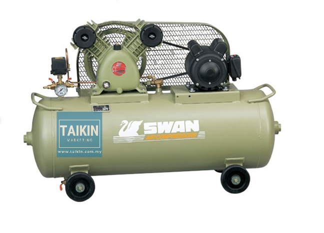 Swan 2HP Air Compressor SVP-202 8 Bar 85L Tank