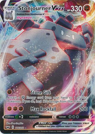 S1 116/202 Stonjourner VMAX