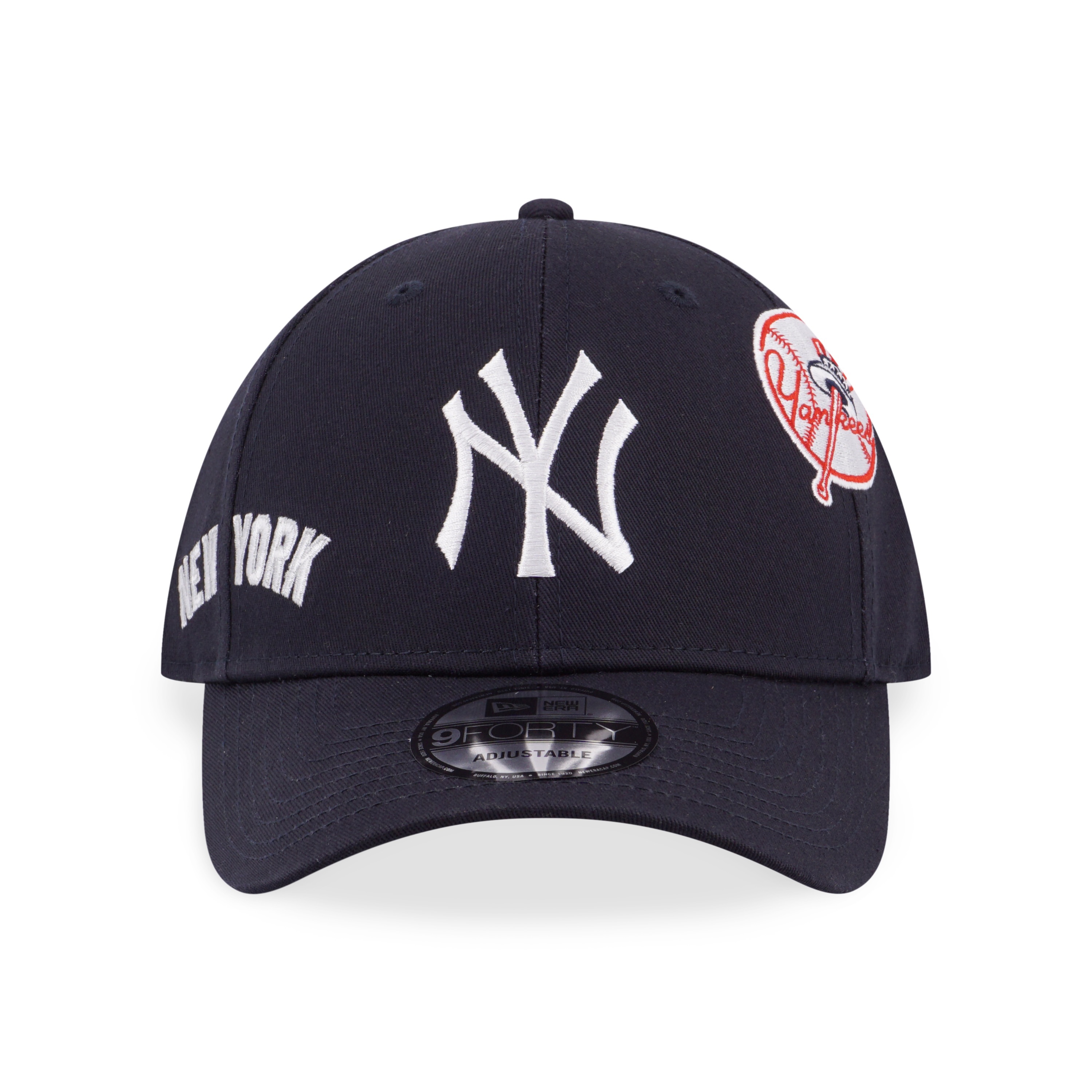 New Era - NY Multi Logos 9Forty Navy