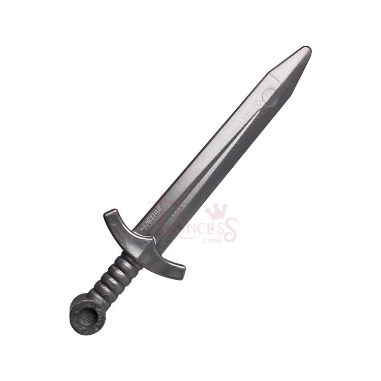 Minifigure, Weapon Sword, Greatsword Pointed with Uptur