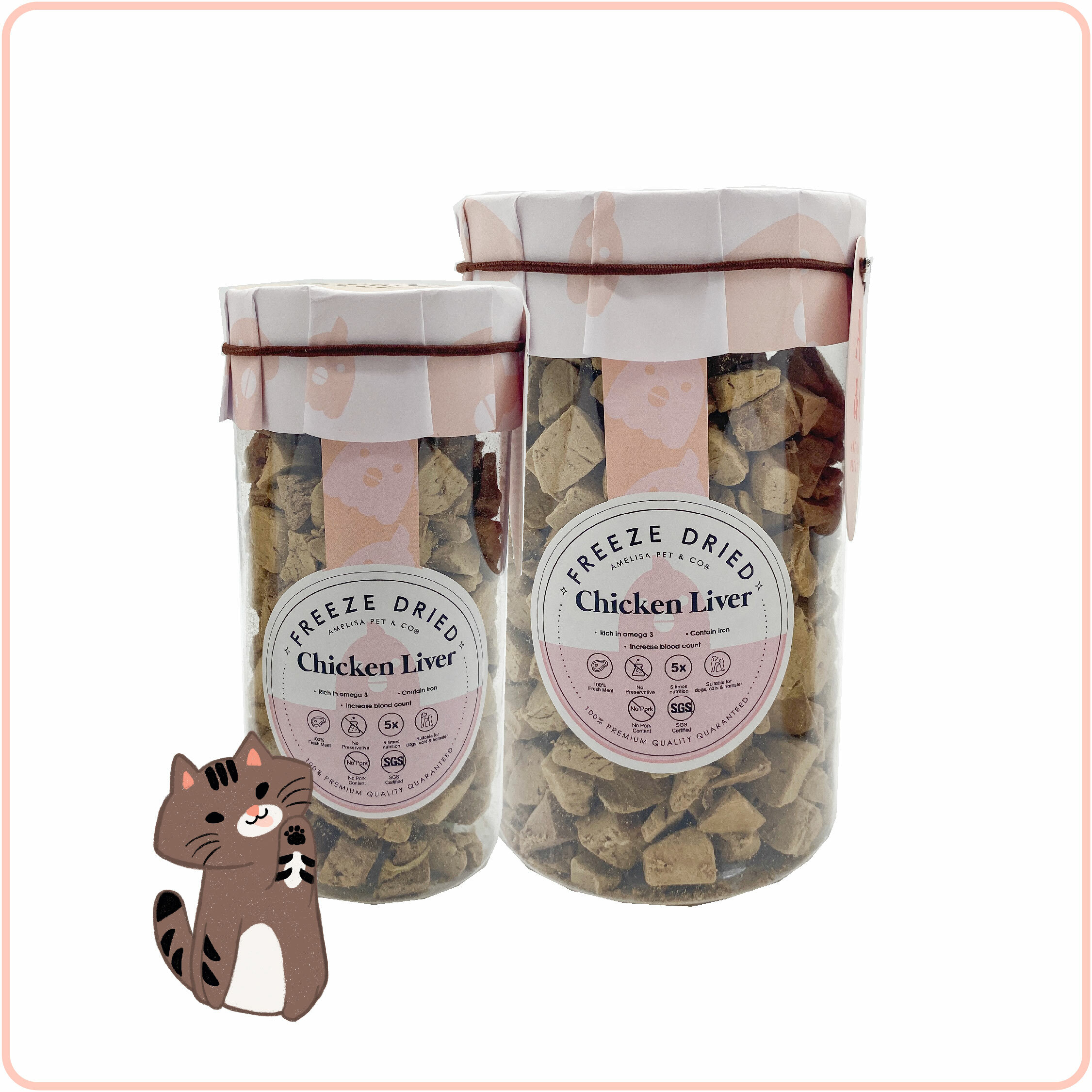 AP&C Rawly Bites Freeze Dried | Chicken Liver