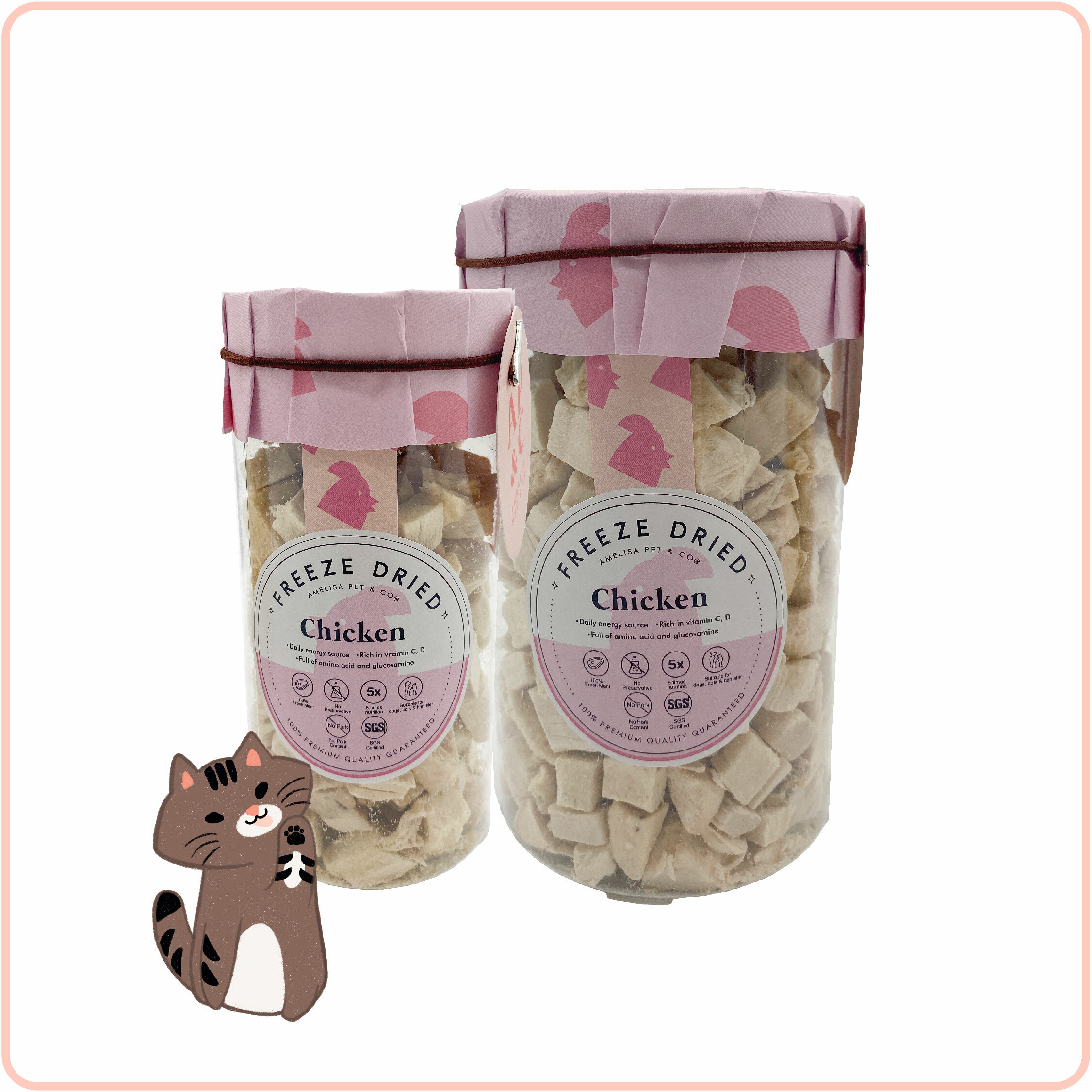AP&C Rawly Bites Freeze Dried | Chicken