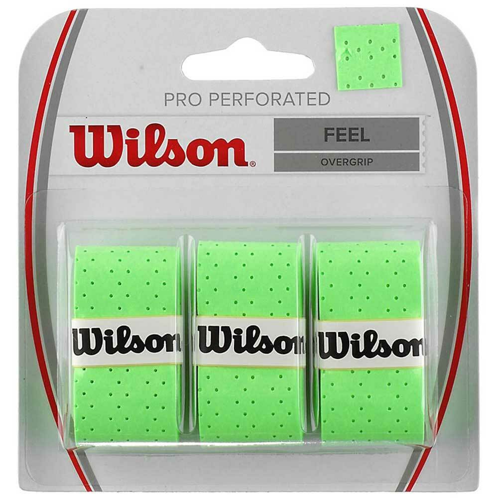 Wilson Pro Perforated Overgrip (3 pcs) - Green