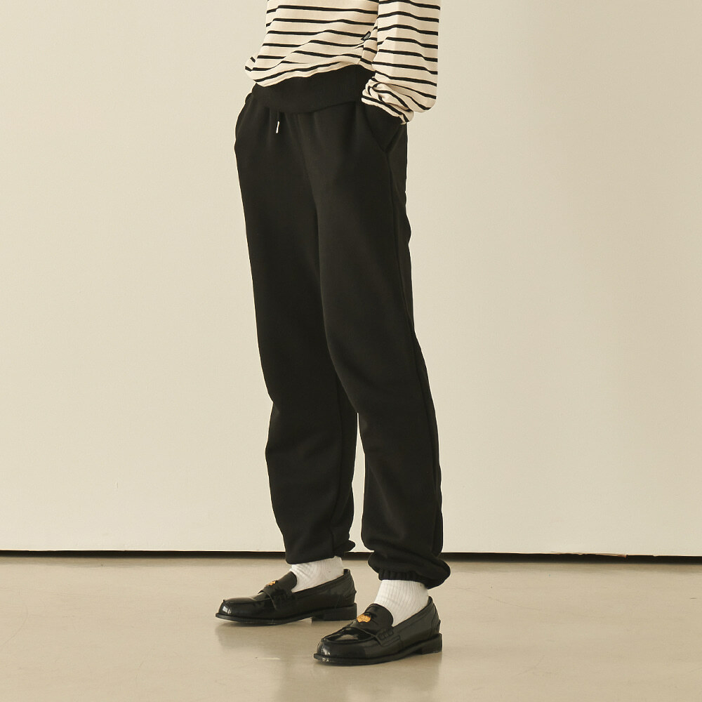 RONRON RR Basic Sweat Pants Black