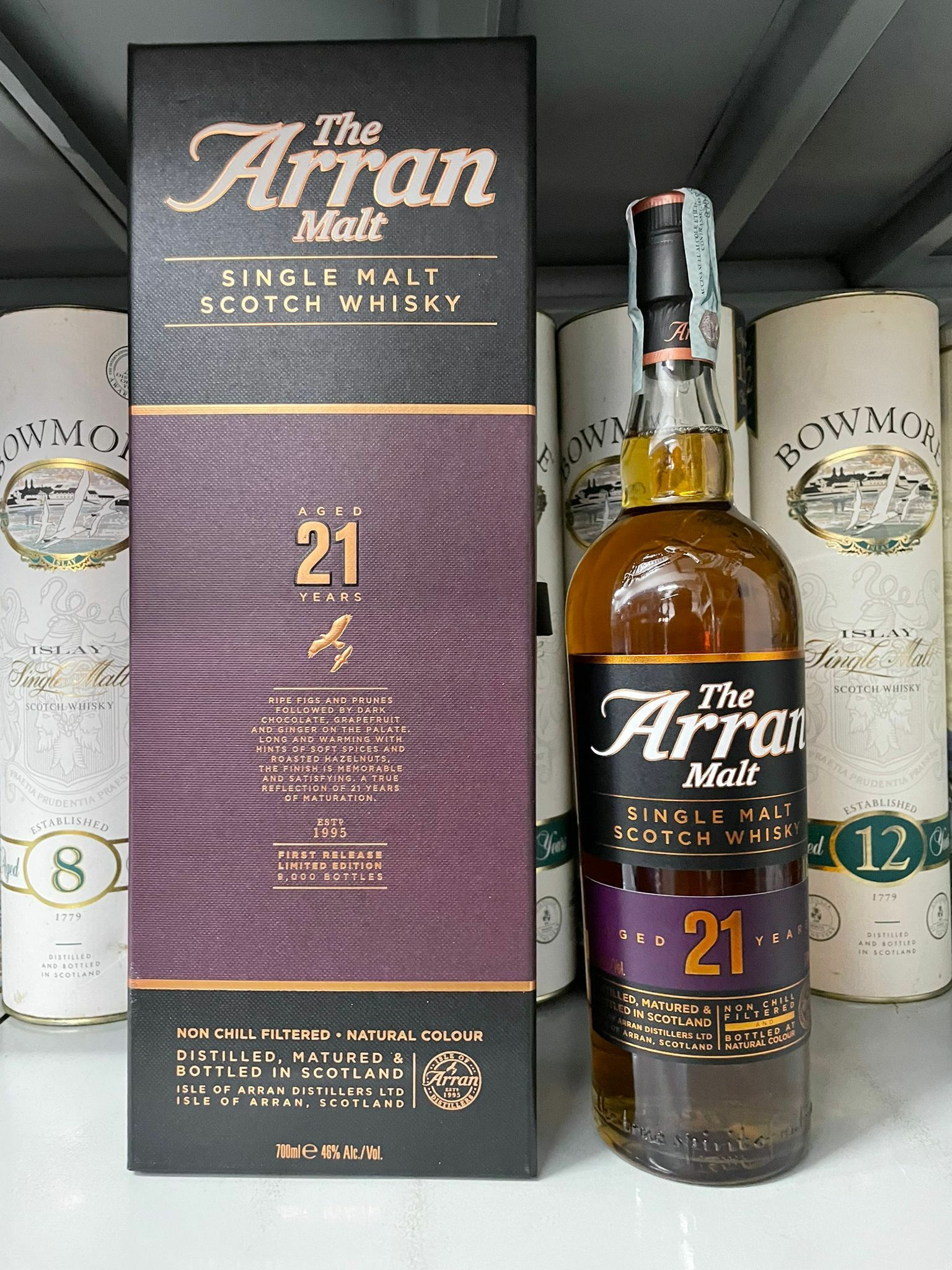 The Arran Malt 21 Years 2018 First Release Limited Edit