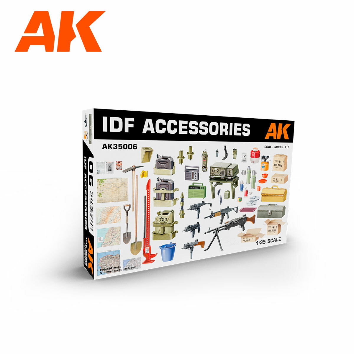 AK - IDF ACCESSORIES 1/35