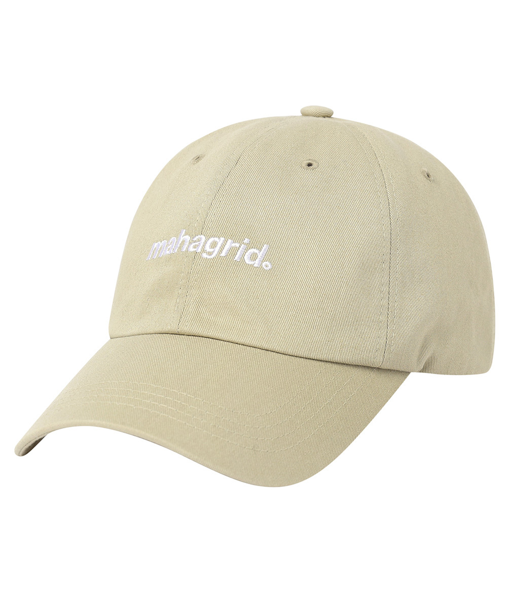 Mahagrid BASIC LOGO BALL CAP[BEIGE]