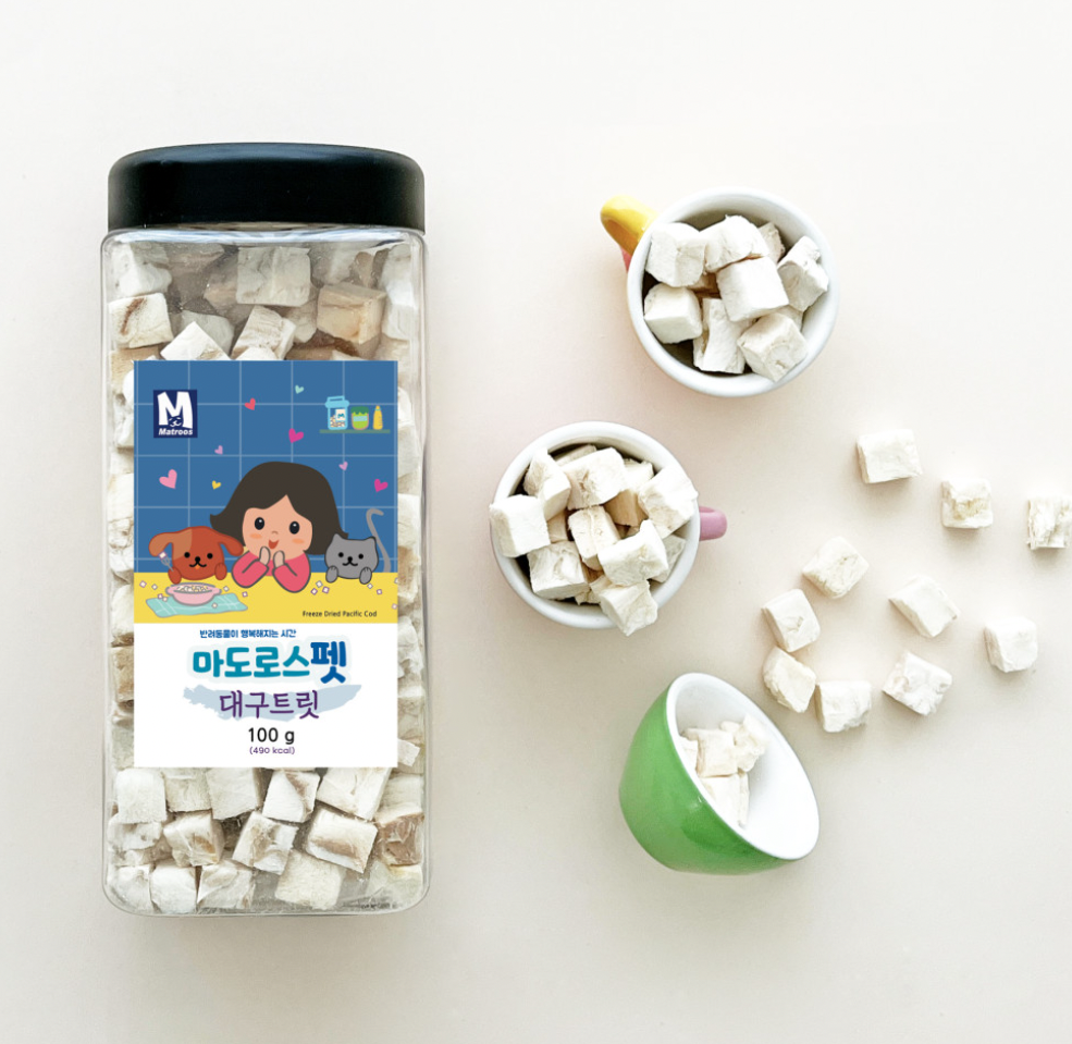 MATROOS PET 鱈魚凍乾 (貓狗適用)