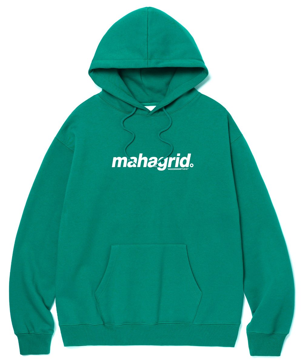Mahagrid BASIC LOGO HOODIE[GREEN]
