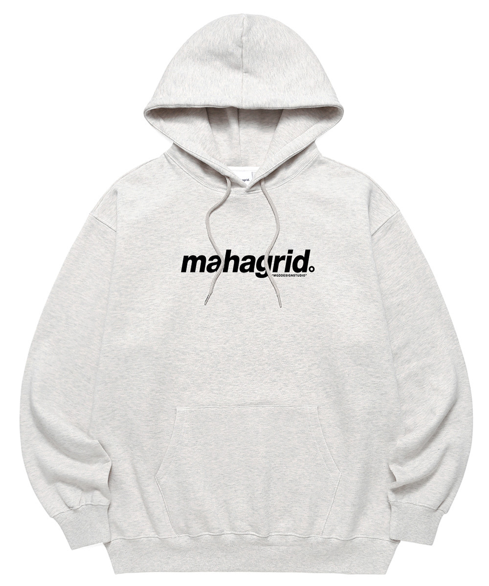 Mahagrid BASIC LOGO HOODIE[OATMEAL]