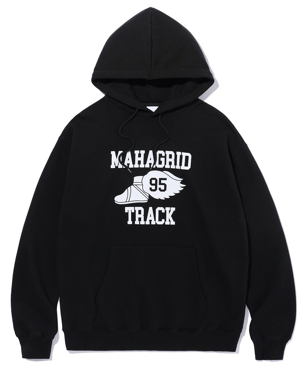 Mahagrid ATHLETIC LOGO HOODIE[BLACK]