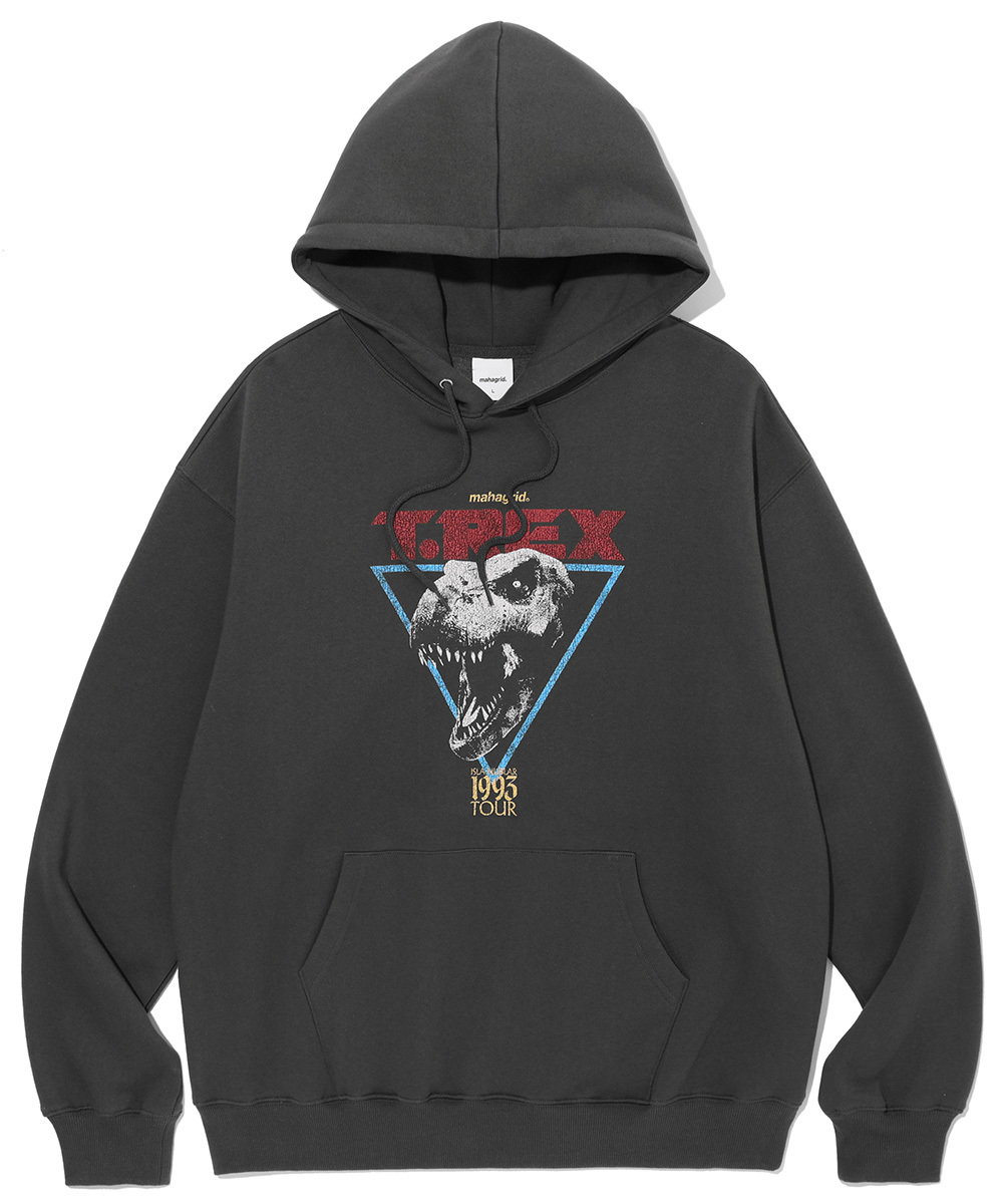 Mahagrid T-REX 1993 TOUR HOODIE[CHARCOAL]