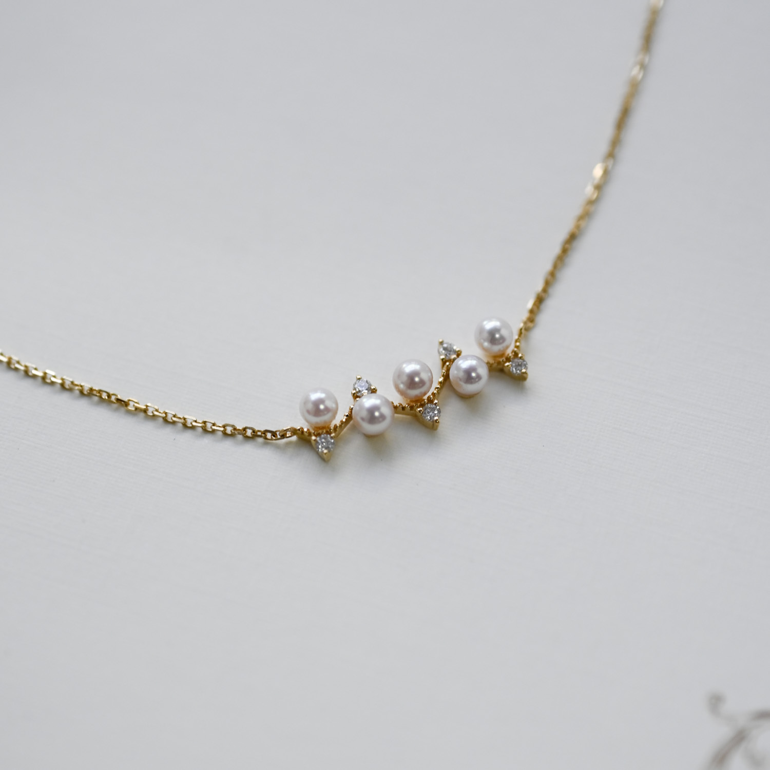 18K Baby Akoya Diamond Bracelet