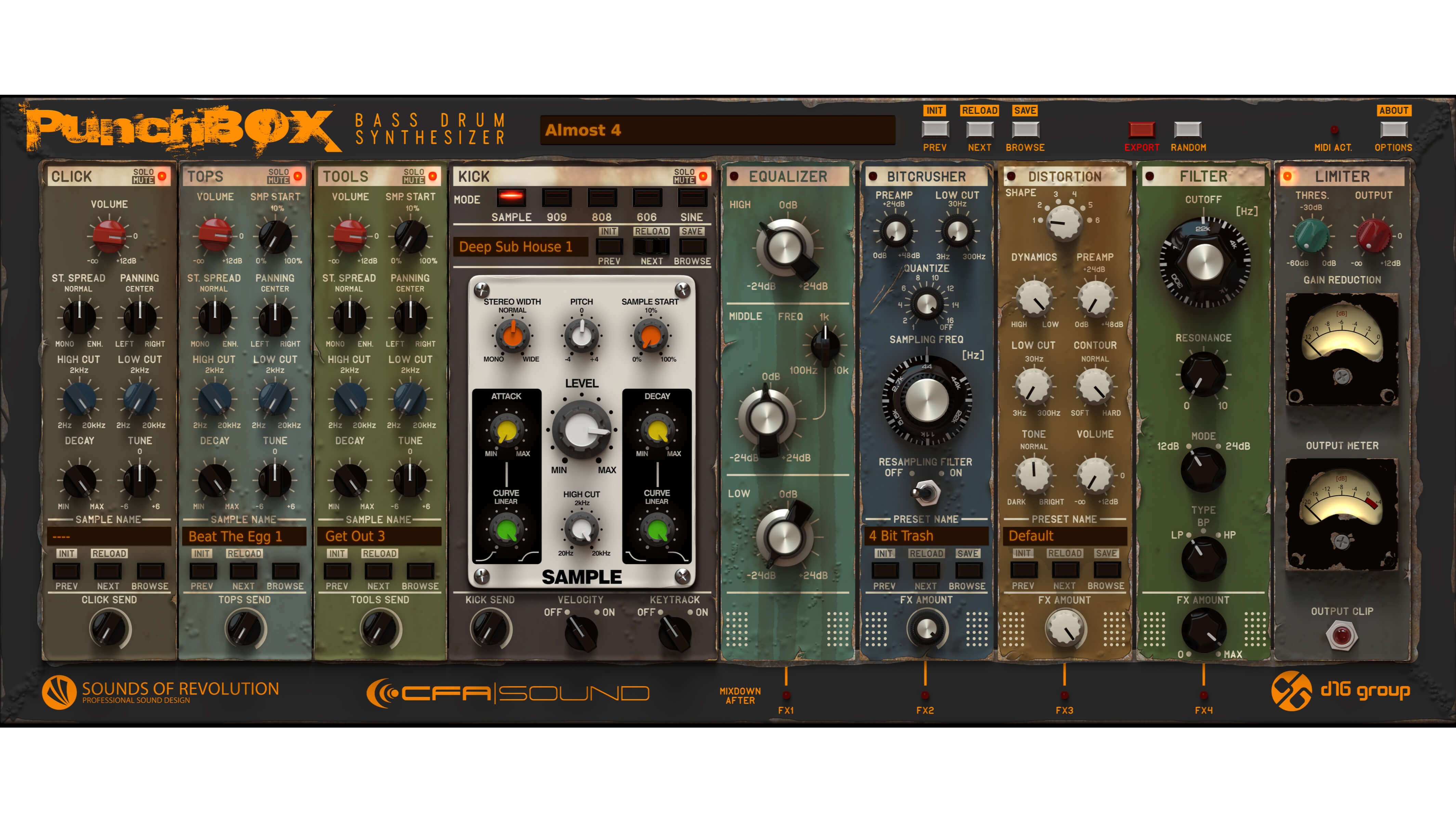 D16 Group PunchBOX Plugin 效果器