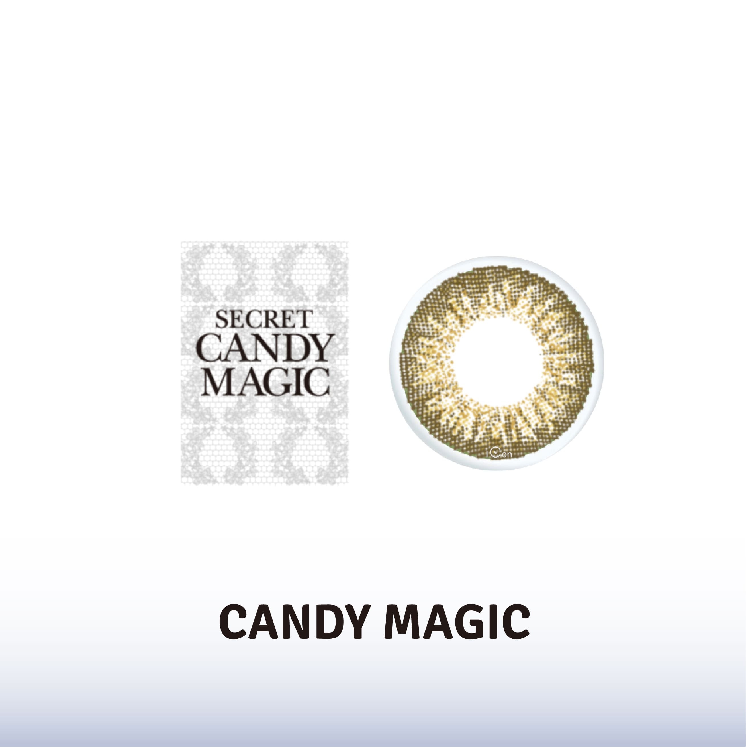 Secret candy magic魔幻糖果彩色月拋NO.14褐（1片）
