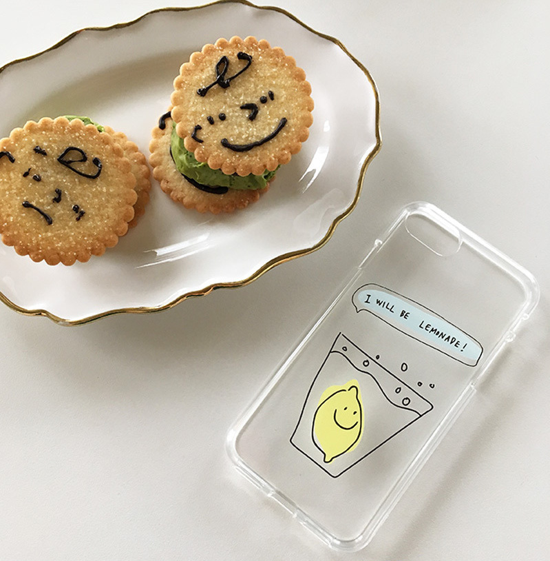 SECOND MORNING Lemonade Jelly Case 檸檬仔 透明手機殼 (3款)