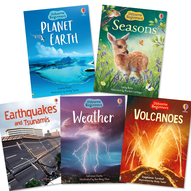 USBORNE BEGINNERS SERIES| 有詞解及延伸學習網址 | 圖文並茂 | 初階科普 | 精裝