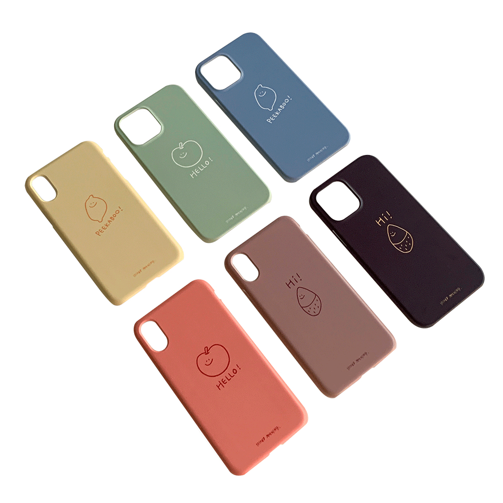 SECOND MORNING Semo's Color Hard Phone Case