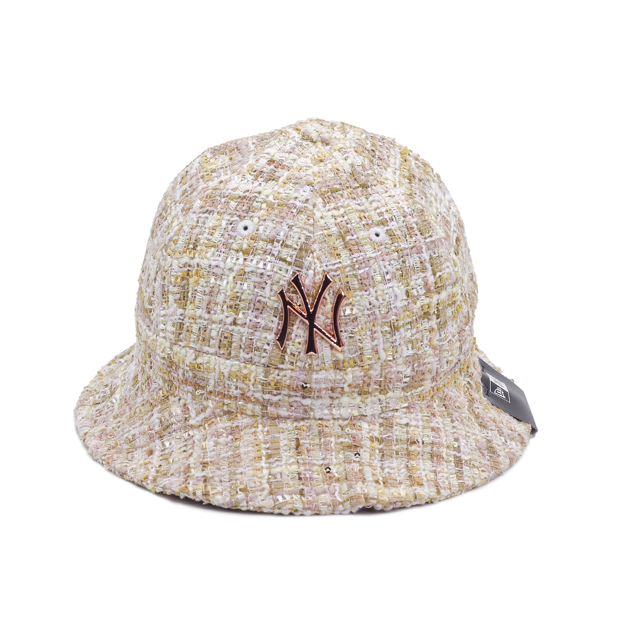 New Era - Rose Gold NY Metal Explorer Bucket Hat Mix Ca