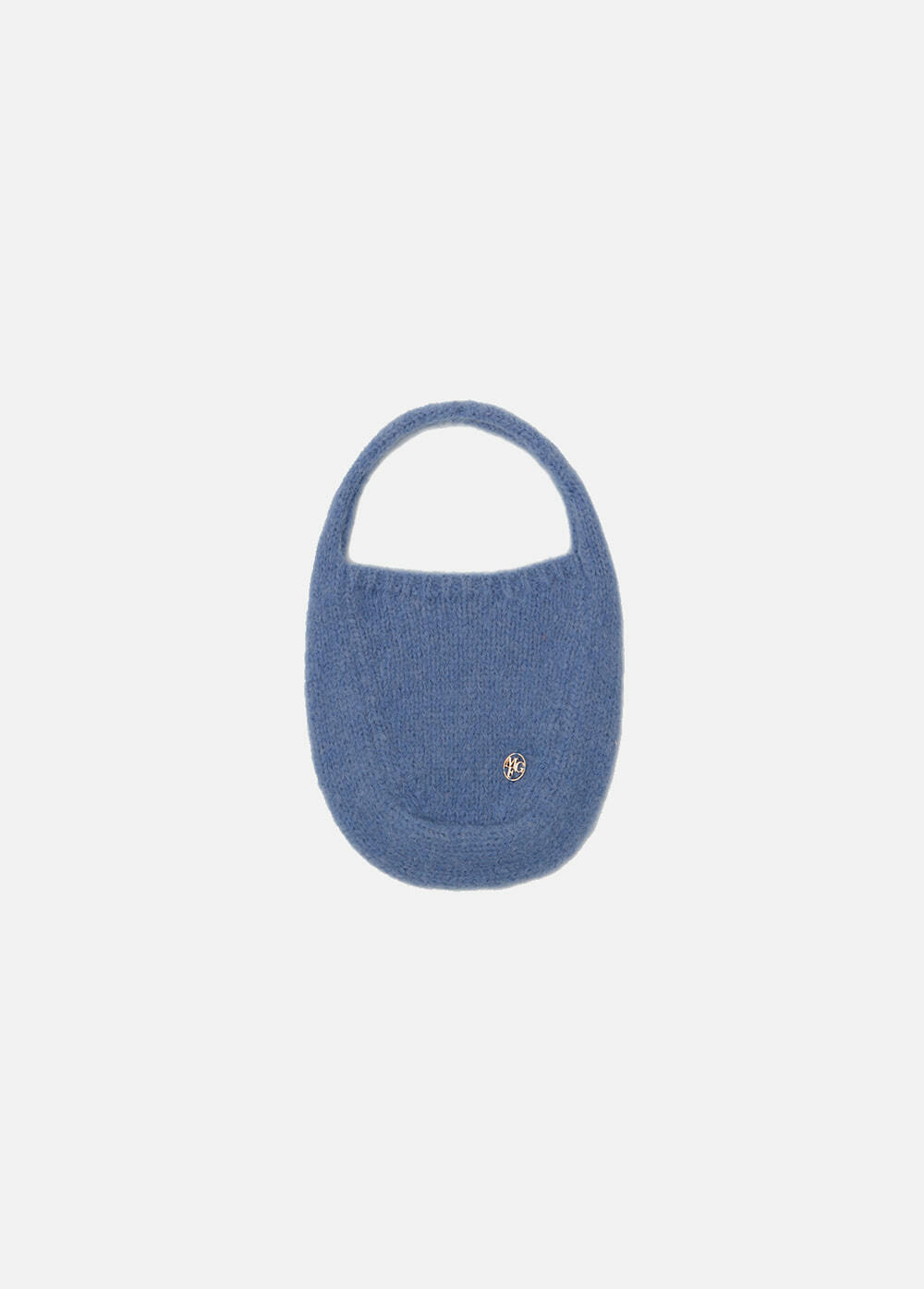Marithe Francois Girbaud W HAIRY KNIT BAG blue