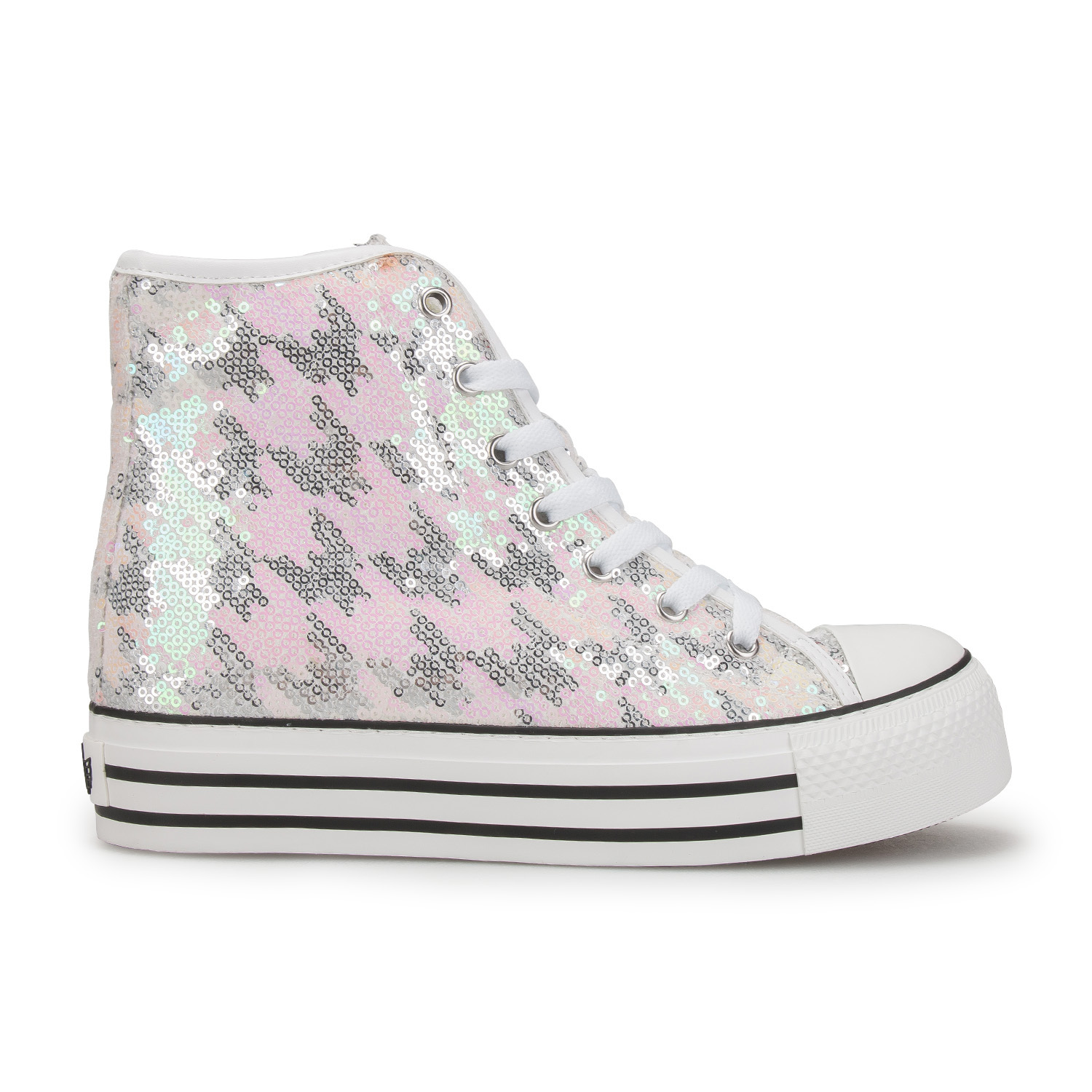 7.5cm Sequins High Top