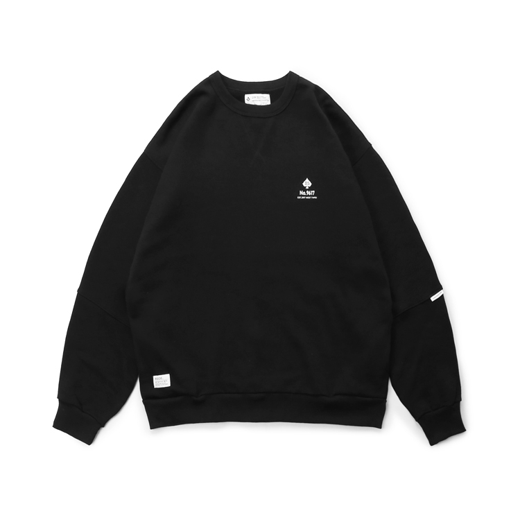 B-SIDE ACE SWEATSHIRT Black