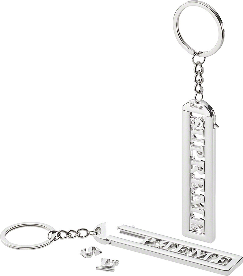 Supreme Slide Keychain