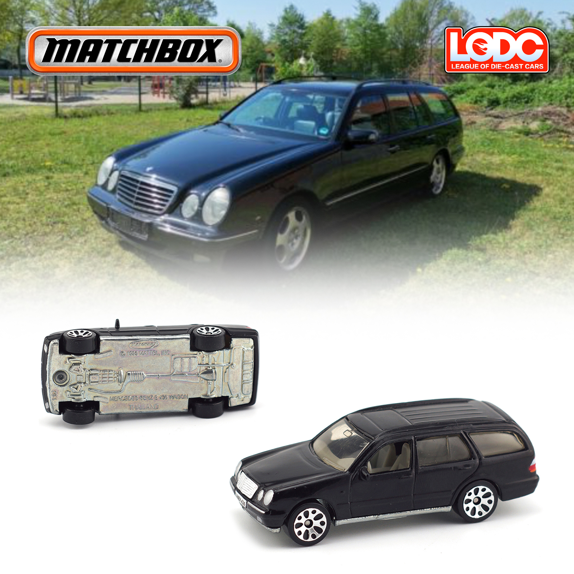 MATCHBOX 火柴盒 賓士 MERCEDES- BENZ E430 WAGON