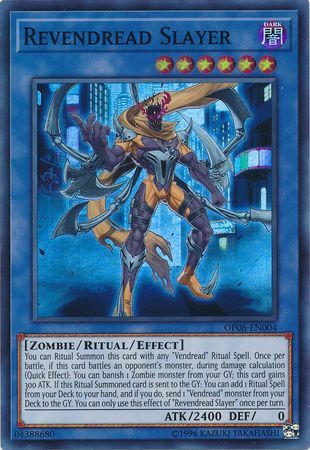OP06-EN004(SR)Revendread Slayer(歸魂復仇死者·屠魔俠)